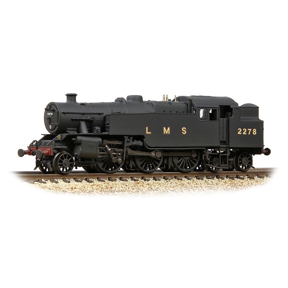 Bachmann Europe plc - LMS Fairburn Tank 2278 LMS Black (Revised) [W]